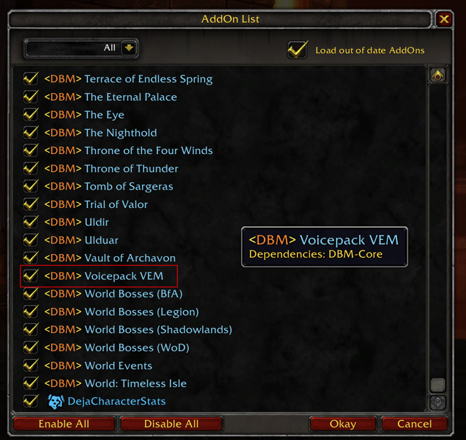 [Guide] DBM & Voicepacks - DeadlyBossMods/DBM-Retail GitHub Wiki